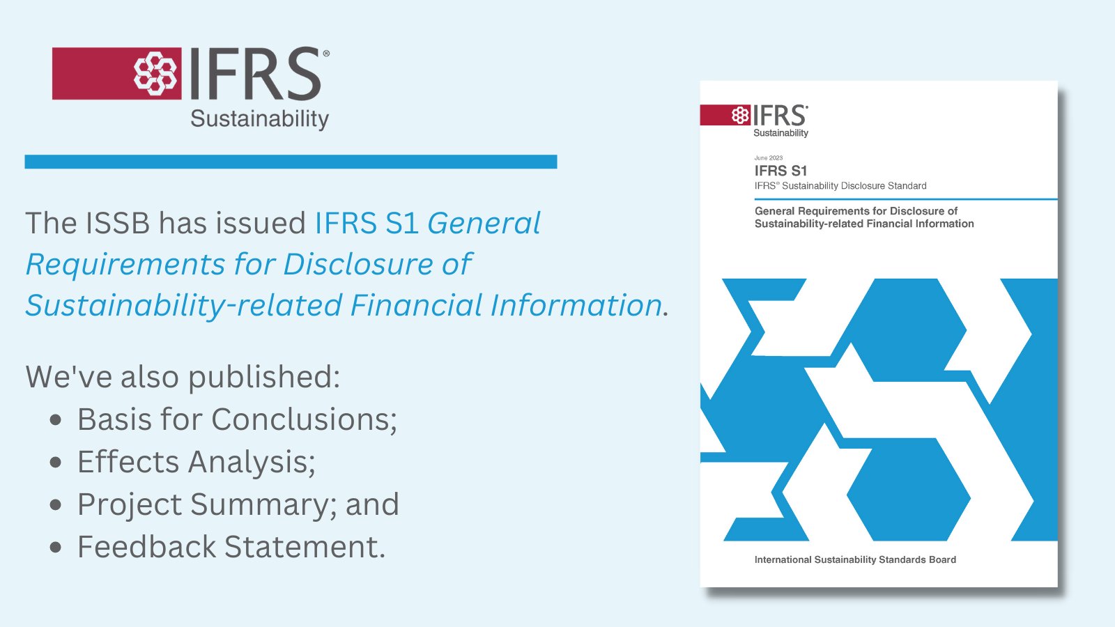 ISSBが情報開示基準、財務諸表と同時期にサステナ開示へ - オルタナ